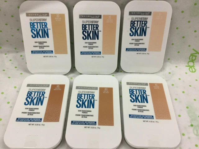 MAYBELLINE SUPERSTAY BETTER Skin Skin-Transforming Powder -YOU CHOOSE ...