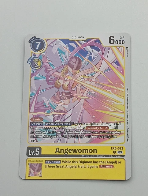 DIGIMON TCG EINZELKARTE Angewomon NM EUR 4,99 - PicClick DE