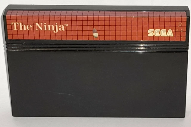 SEGA MASTER SYSTEM The Ninja! Cartridge Only Retro Game Working Vintage ...