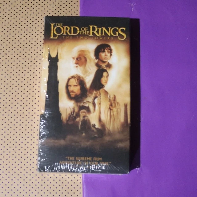 LORD OF THE Rings The Two Towers VHS SEALED £9.03 - PicClick UK