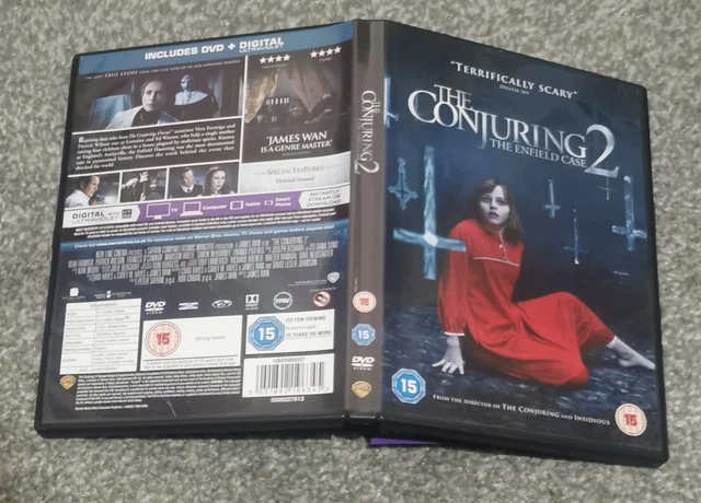 THE CONJURING 2 The Enfield Case DVD Horror Film Patrick Wilson, Wan ...