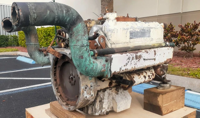 CUMMINS V504M, MARINE Diesel Engine, 197HP EUR 2.149,56 - PicClick IT