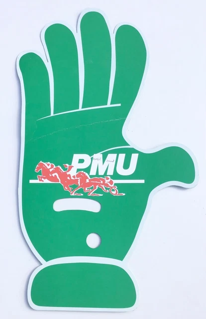CYCLISME GRANDE MAIN verte PMU EN CARTON du tour De France avant 2006 ...
