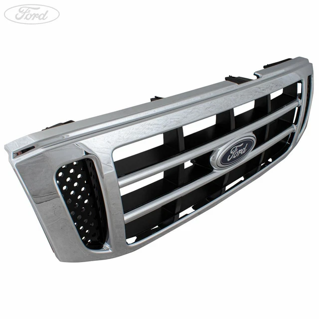 GENUINE FORD RANGER Front Radiator Grille Silver & Black 2002-2007 ...
