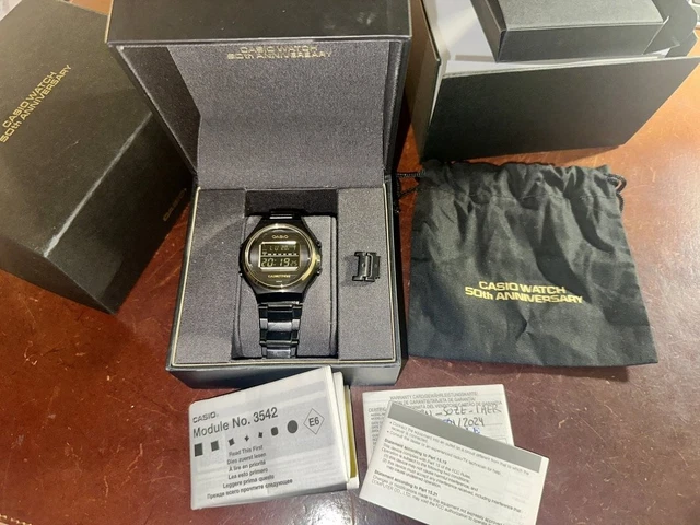 CASIO CASIOTRON 50TH Anniversary – Solar – Limited Ed. – 1st Owner EUR ...