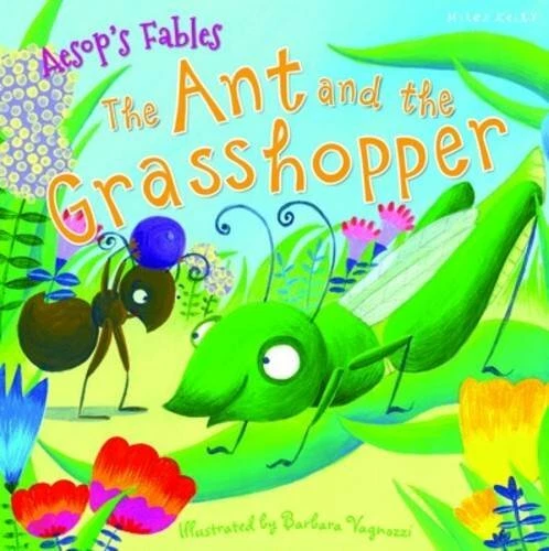 AESOP'S FABLES THE Ant and the Grasshopper by Miles Kelly Book The Fast ...