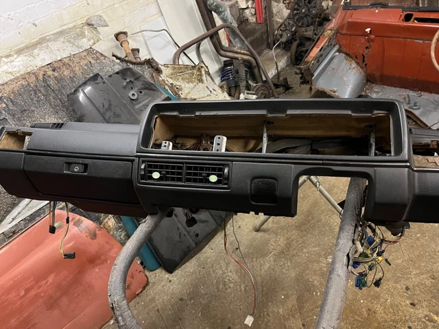 VW GOLF MK2 dashboard Bare RHD 1.3 1.6 1.8 8v 16v G60 GTI £21.52 ...