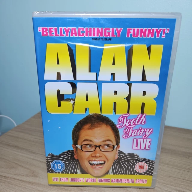 ALAN CARR - Tooth Fairy Live Dvd - New & Sealed £2.95 - PicClick UK