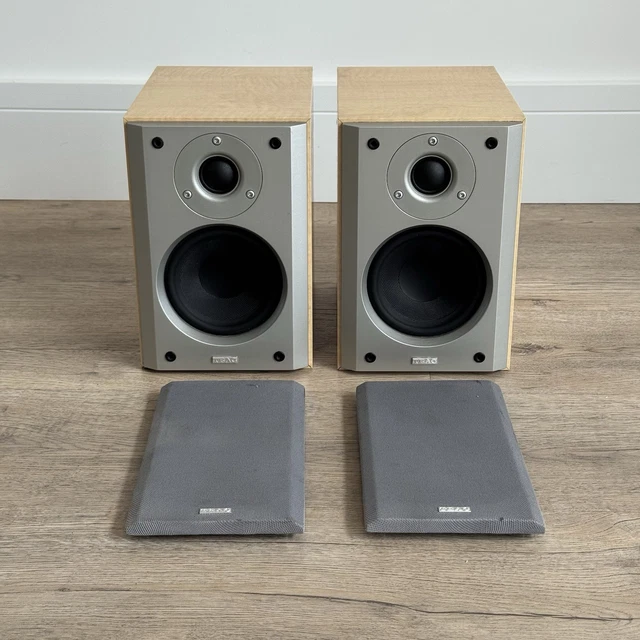 TEAC LS-300U 90 Watt Bookshelf Speakers 4 Ohm Pair Fully Working Great ...