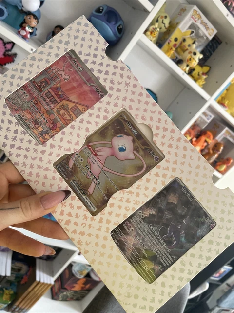 CARTES PROMO COFFRET Ultra Premium Mew - 151 Fr - Mewtwo 052/MewEx 053 ...