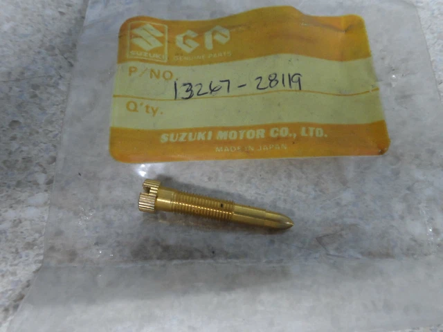 NOS OEM SUZUKI Accélérateur Arrêter Vis 1977-78 RM100B/C 13267-28119 ...