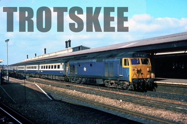 35MM SLIDE BR British Railways Diesel Loco Class 50 50030 1975 Original ...