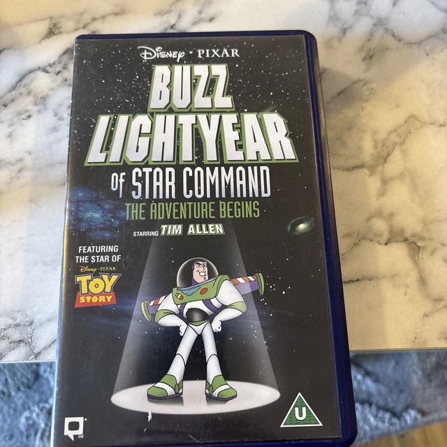 BUZZ LIGHTYEAR OF Star Command: The Adventure Begins VHS - Disney Pixar ...