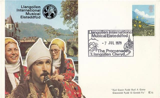 1979 LLANGOLLEN EISTEDDFOD - Final Day Cover (IE15) EUR 7,01 - PicClick FR