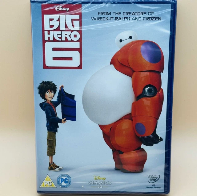 DISNEYS BIG HERO 6 DVD (New and Sealed) £3.81 - PicClick UK