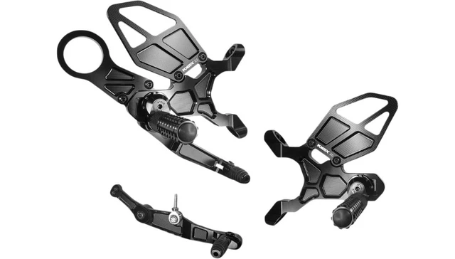 VORTEX RS186K ADJUSTABLE Rear Set Version 2 - Black $649.71 - PicClick CA