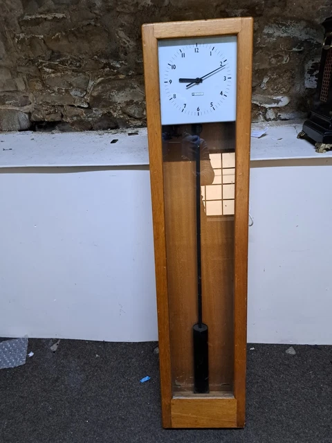 GENTS FACTORY MASTER clocks Lovely Condition All Parts And Pendulums. £ ...