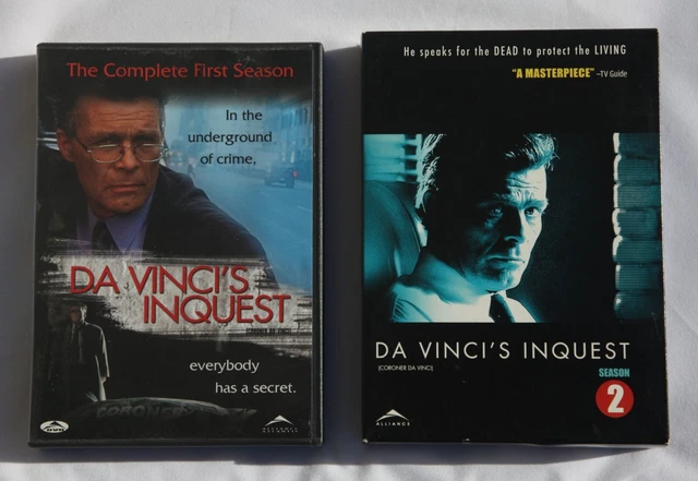 DA VINCI'S INQUEST Seasons 1 & 2 (DVD Sets, 2007, Full Screen), EN/FR ...