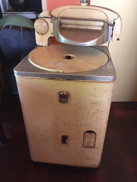 VINTAGE WASHING MACHINE 1950's English Electric With Mangle £5.00 ...