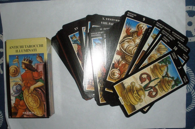 TAROT DECK & Antichi Tarocchi Illuminati EUR 64,42 - PicClick DE