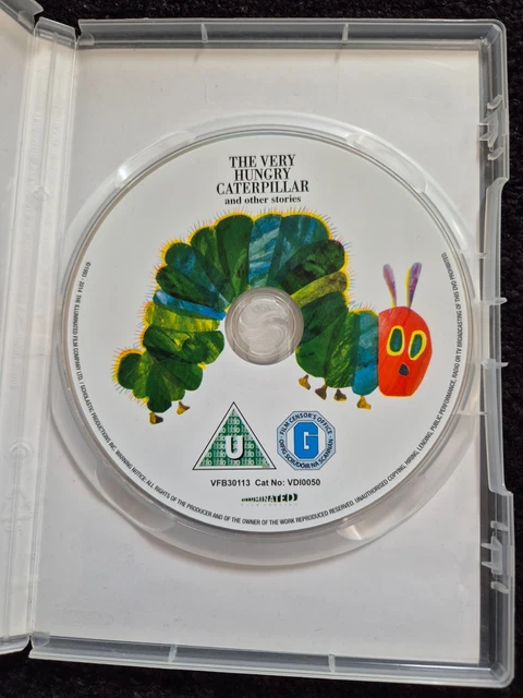THE VERY HUNGRY Caterpillar - Eric Carle (DVD, 1-DISC, 2014) Excellent ...