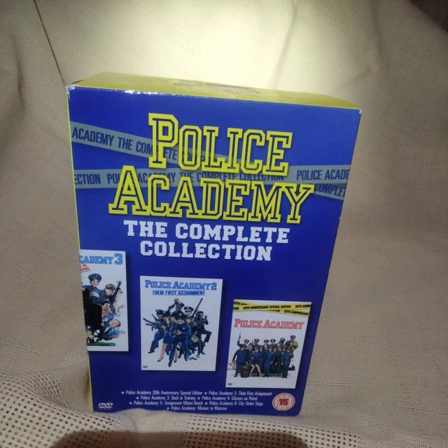 POLICE ACADEMY 1-7 - The Complete Collection (Box Set) (DVD, 2009) £26. ...