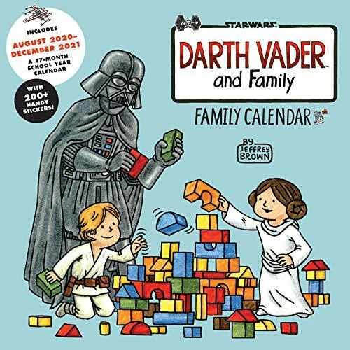 DARTH VADER™ AND Family: Family Wall Calendar (Includes August 2020 ...