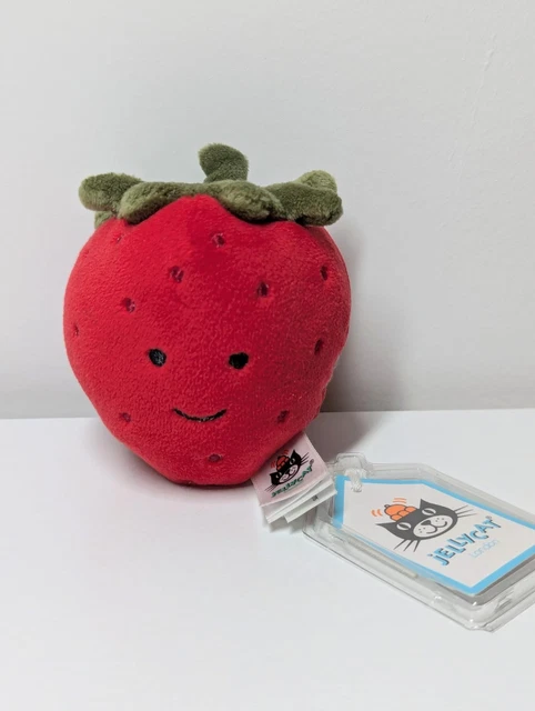JELLYCAT FABULOUS FRUIT Strawberry (retired) - BNWT £35.00 - PicClick UK