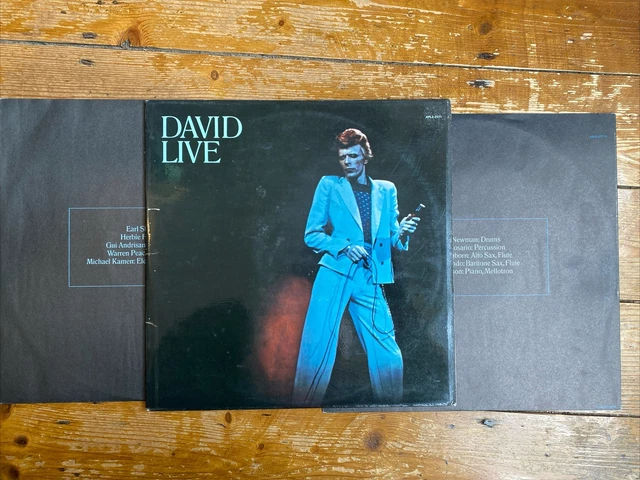 DAVID BOWIE -DAVID LIVE - 1st PRESS VINYL LP - DISC 1 ONLY - 1E / 1E £5 ...