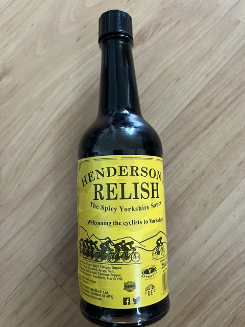 HENDERSON’S RELISH - Tour de France / Yorkshire limited edition yellow ...