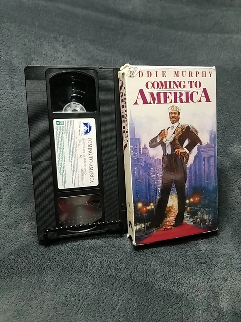 COMING TO AMERICA (VHS, 1989) Eddie Murphy, Arsenio Hall, James Earl ...