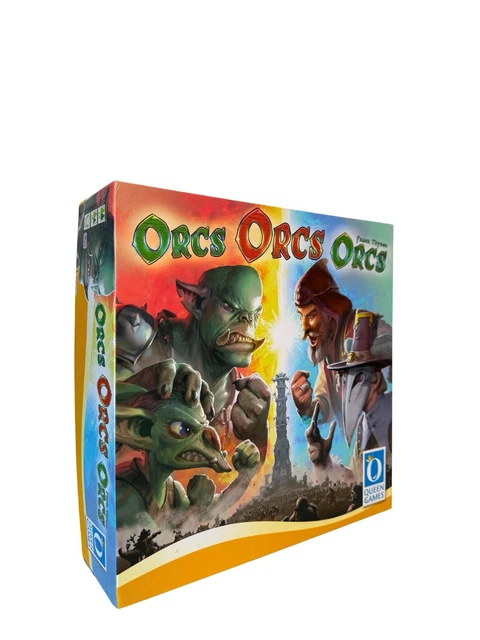 ORCS ORCS ORCS Board Game + Reinforcements Expansion 1 Opened But ...