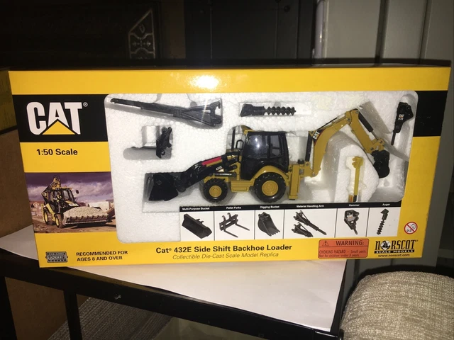NORSCOT 1.50 CATERPILLAR CAT 432E Side Shift Backhoe Loader (MINT ...