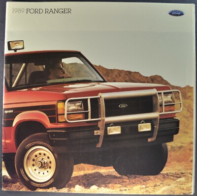 1989 FORD RANGER Pickup Truck Brochure STX XLT GT S 4x4 Excellent ...