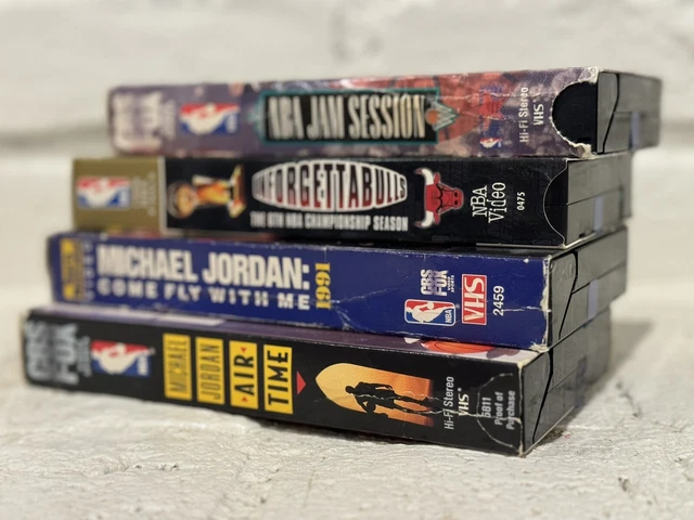 1990S NBA NOSTALGIA VHS Lot | Michael Jordan (x3) and NBA Jam Session £ ...