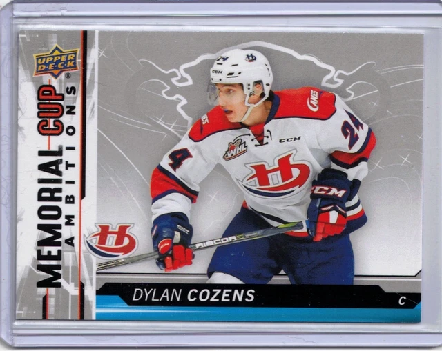 DYLAN COZENS 18/19 pont supérieur CHL recrue coupe commémorative insert ...