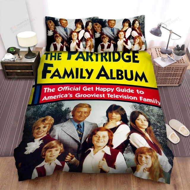 THE PARTRIDGE FAMILY Poster Quilt Duvet Cover Set Double Soft Bedroom ...