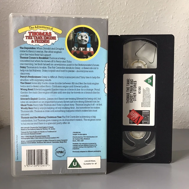 THOMAS THE TANK Engine & Friends Vhs Video - Ghost Train And Other ...