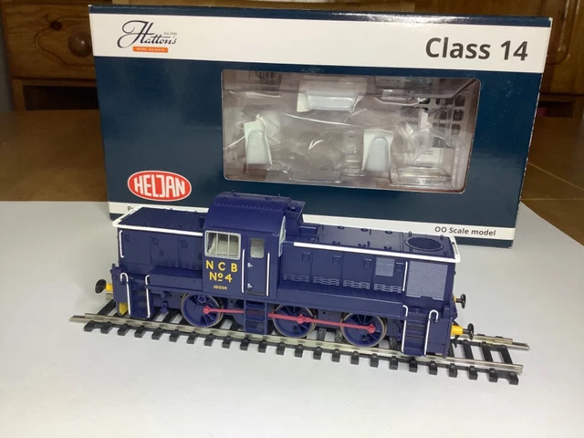 HELJAN HATTONS 1411 NCB Blue Class 14 Diesel Loco No.4 £189.99 ...