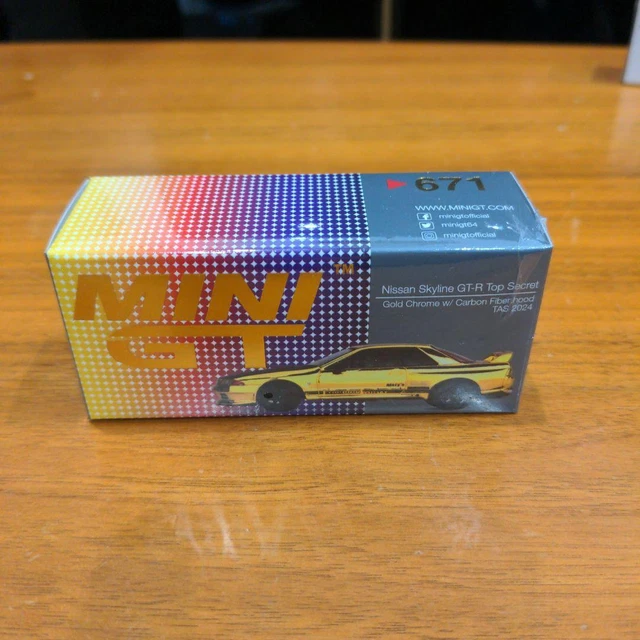 MINI-GT TOKYO AUTO Salon 2024 Ltd. 1/64 Top Secret VR32 Nissan Skyline ...