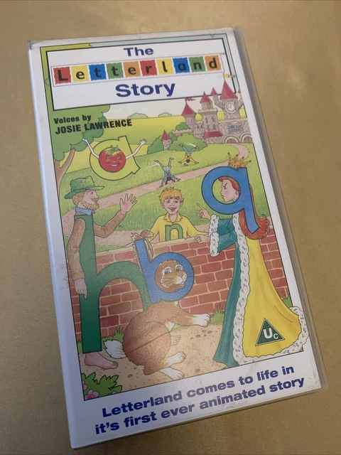 THE LETTERLAND STORY Voices By Josie Lawrence Kids Vhs Video Tested £5. ...