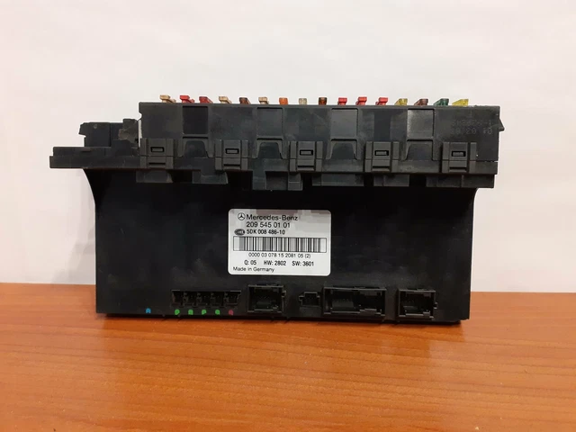 MERCEDES W203 (DEFECT) Rear Sam Fuse Box 5Dk008486-10 2095450101 #4248 ...