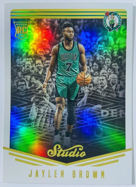 JAYLEN BROWN - Boston Celtics 2016-17 Panini Studio Action RC Rookie ...