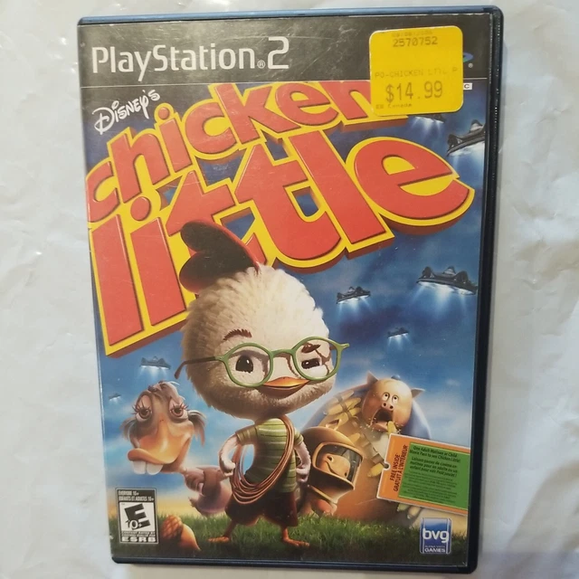 DISNEY'S CHICKEN LITTLE - Sony Playstation 2 PS2 - Complete in box CIB ...
