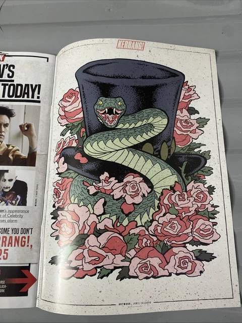 KERRANG MAGAZINE SLASH Cover 21/04/2018 Plus Guns And Roses Posters (m2 ...