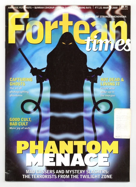 FORTEAN TIMES MAGAZINE #131 VG+ 4.5 2000 Low Grade £2.33 - PicClick UK