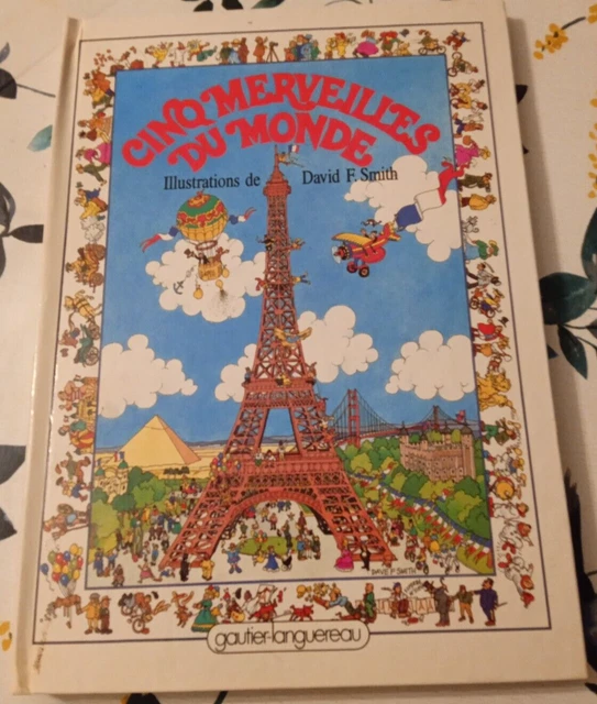 LIVRE ANIME 5 merveilles du monde illut david smith languereau 1994 tbe ...