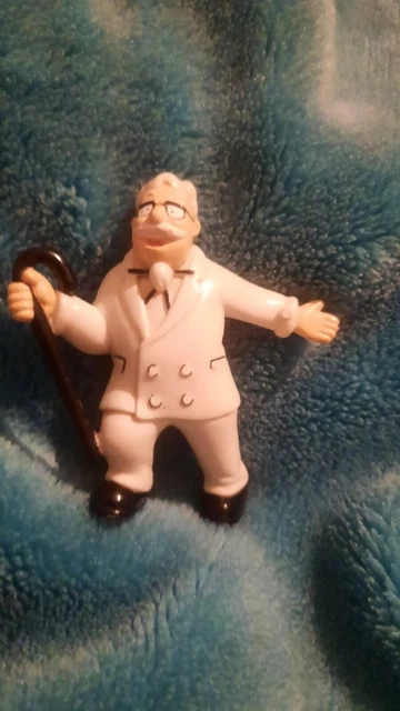 OFFICIAL RARE KFC COLONEL SANDERS (Recipe Book) PVC MAXX Figurine ...