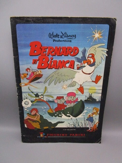 ALBUM PANINI BERNARD ET BIANCA DISNEY 1977 complet EUR 20,00 - PicClick FR