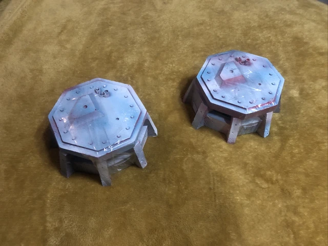 WARHAMMER 40K FORGEWORLD oop city ruins terrain (pillbox, Bunker) £80. ...